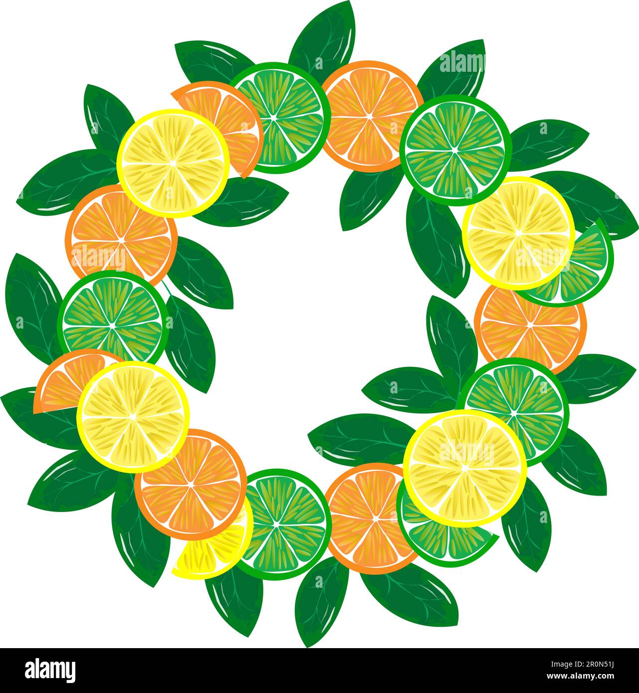 Seamless pattern vector background citrus slice orange, lime, lemon, grapefruit. eps10 vector ...