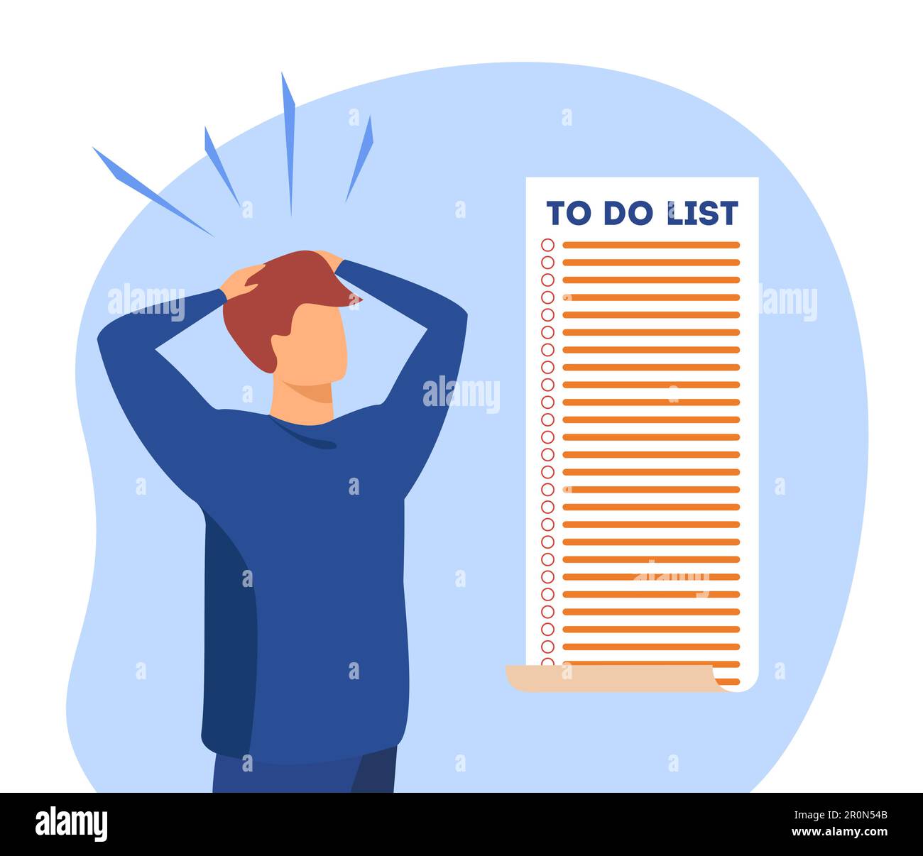 Business cartoon long list Stock Vector Images - Alamy