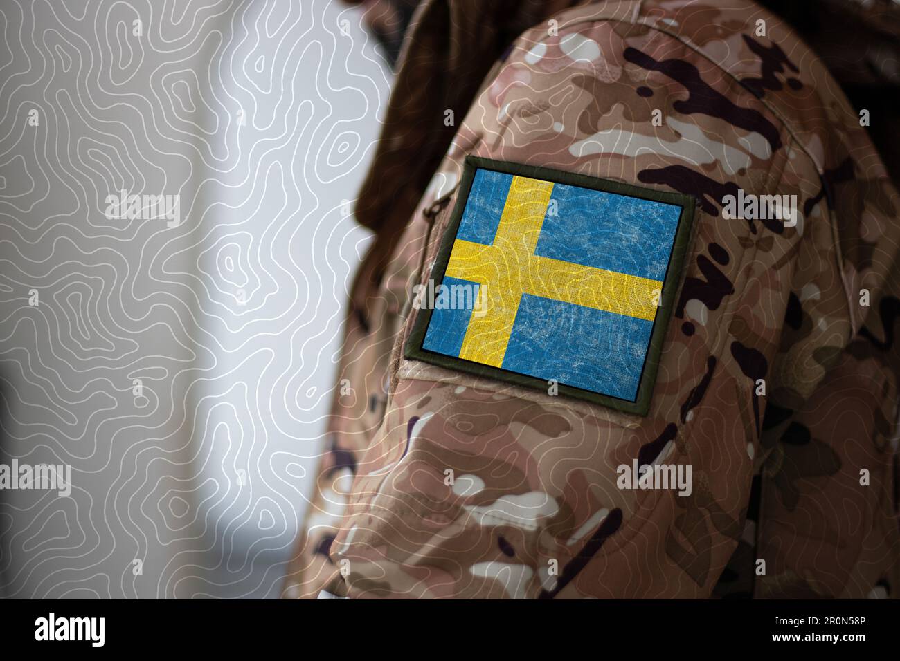 Sweden flag on a military uniform hi-res stock photography and images ...