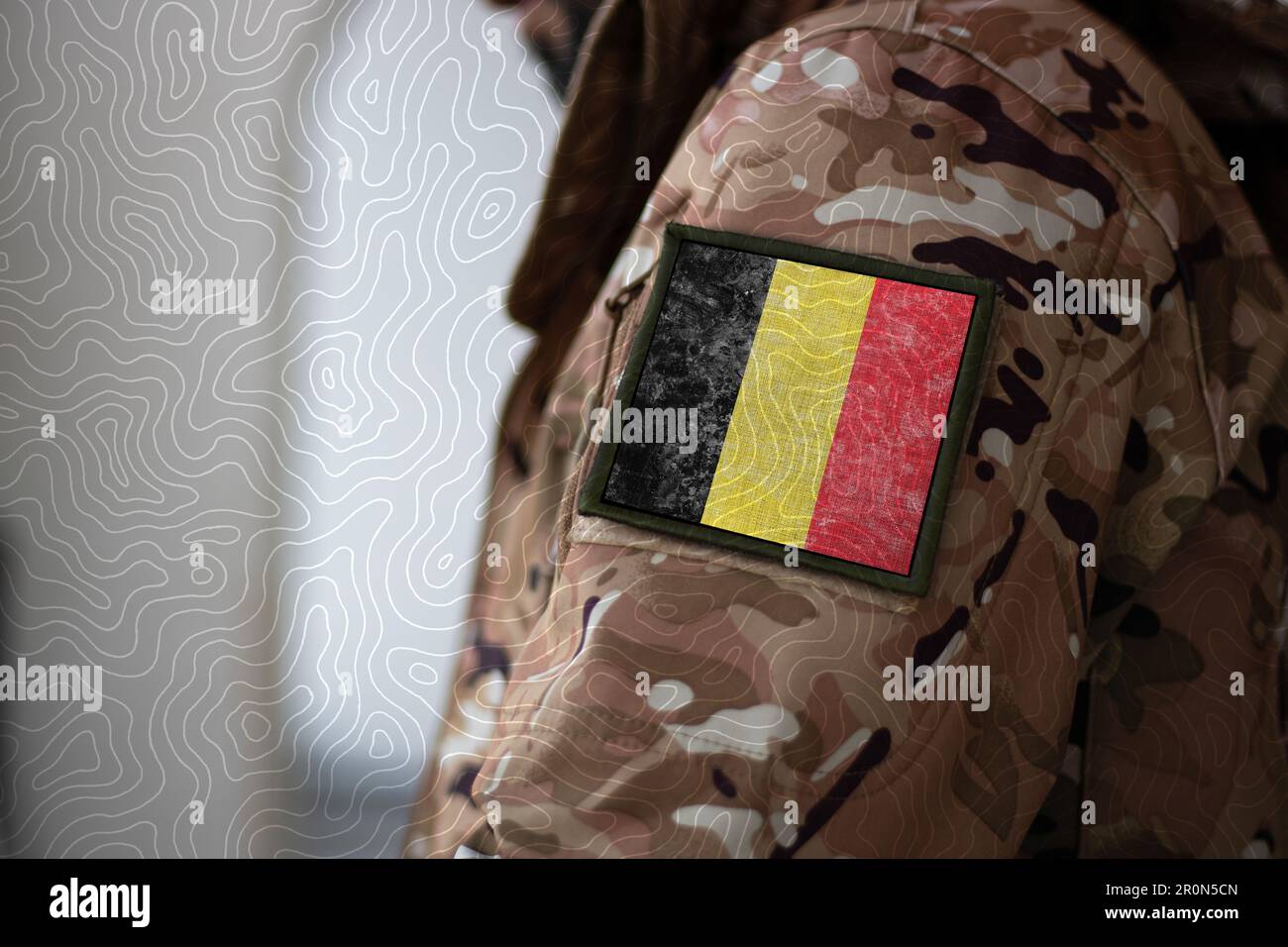 Belgium flag on a military uniform hi-res stock photography and images ...