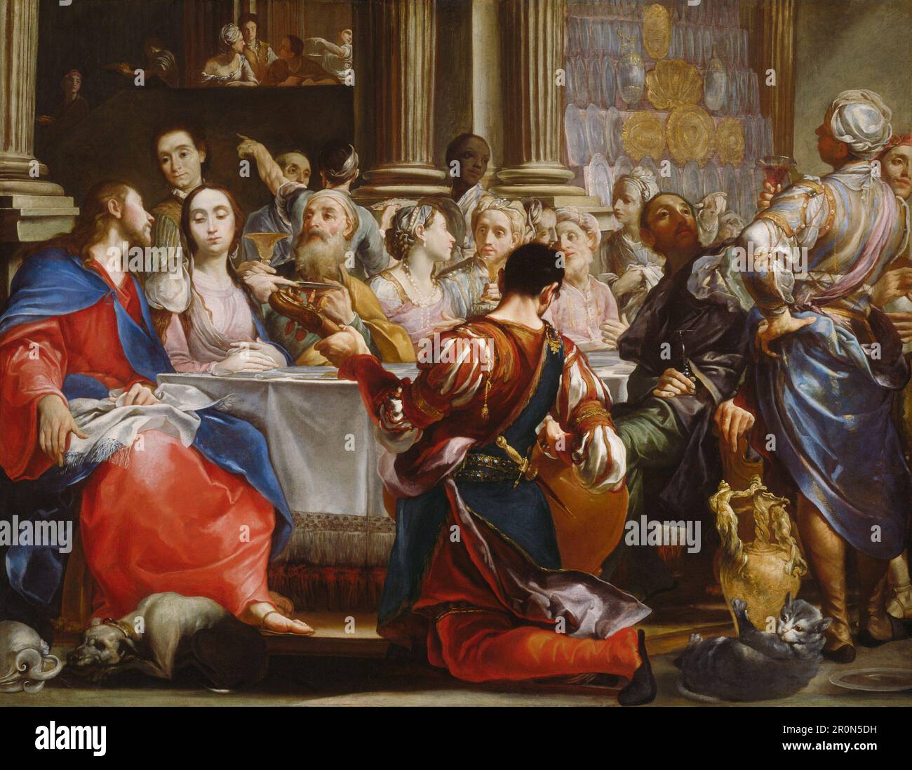 The Wedding at Cana Date: c. 1686 Artist: Giuseppe Maria Crespi Italian ...