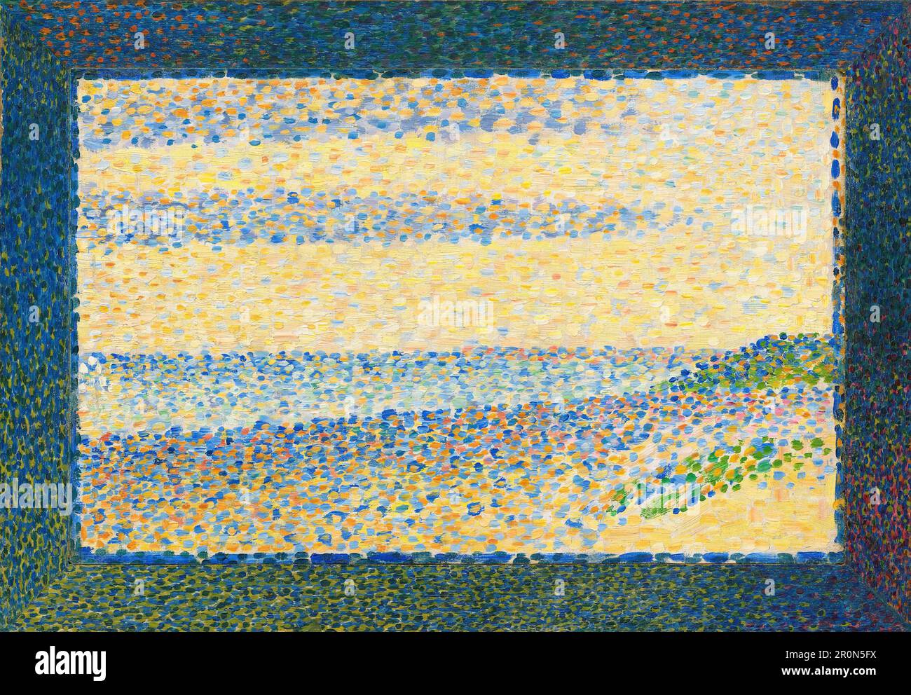 Seascape (Gravelines), by Georges Seurat, 1890, French Post ...