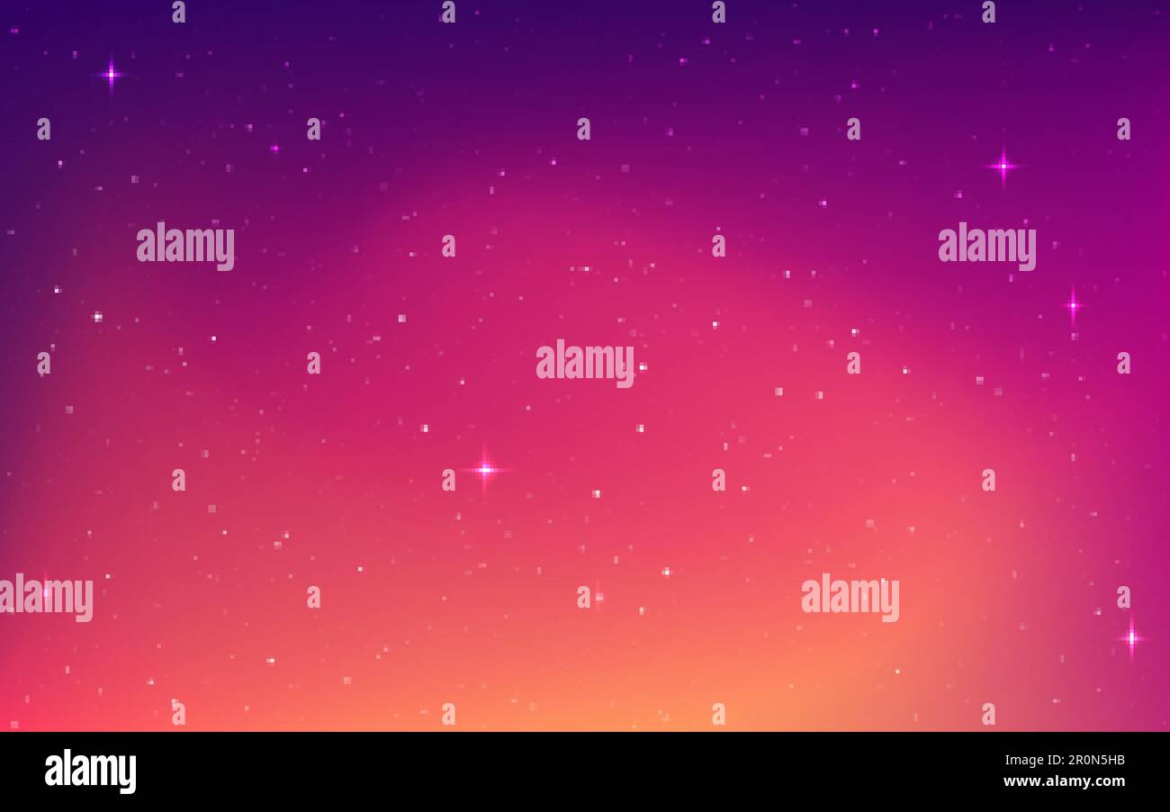 Color cosmos texture. Beautiful universe with constellations. Bright ...