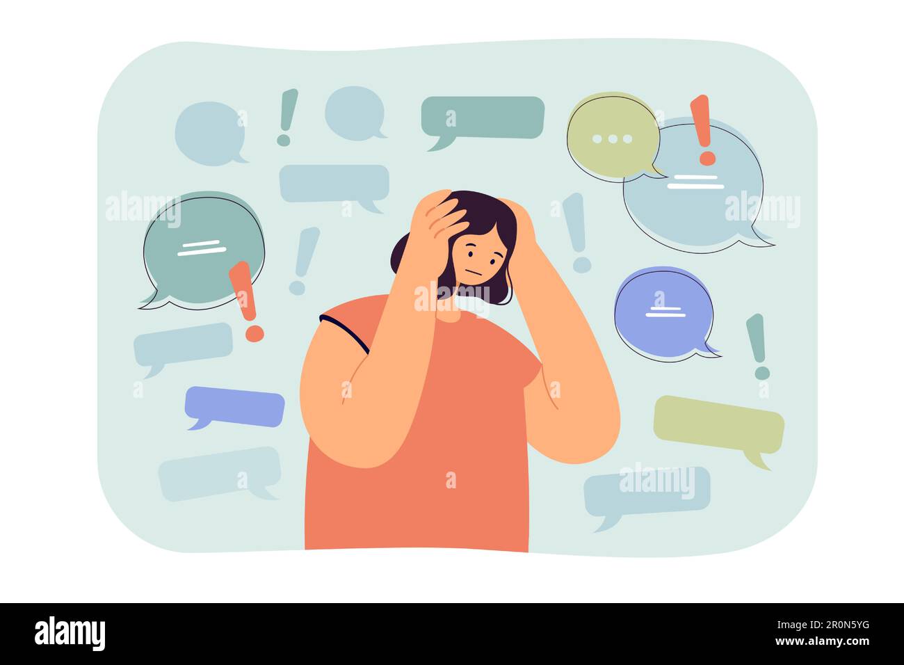 Too much information or spam concept Stock Vector Image & Art - Alamy