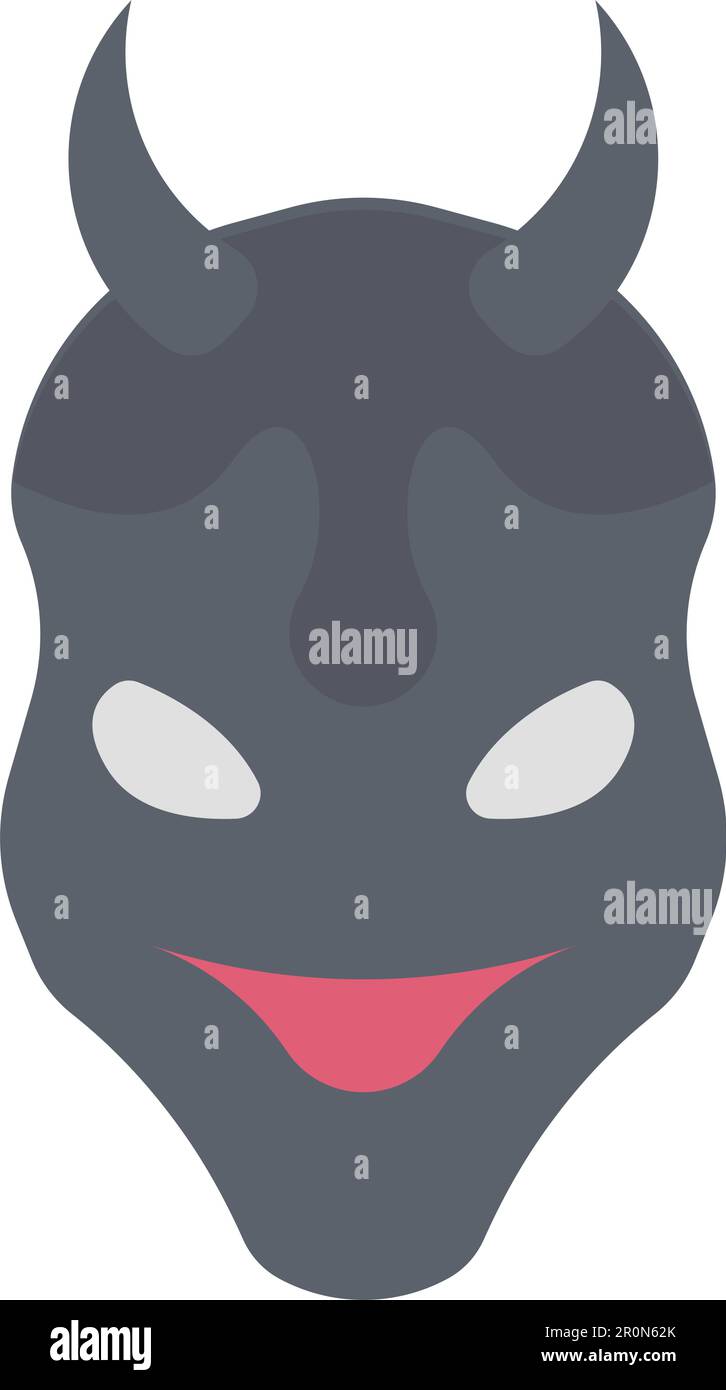Oni icon vector image. Suitable for mobile application web application ...