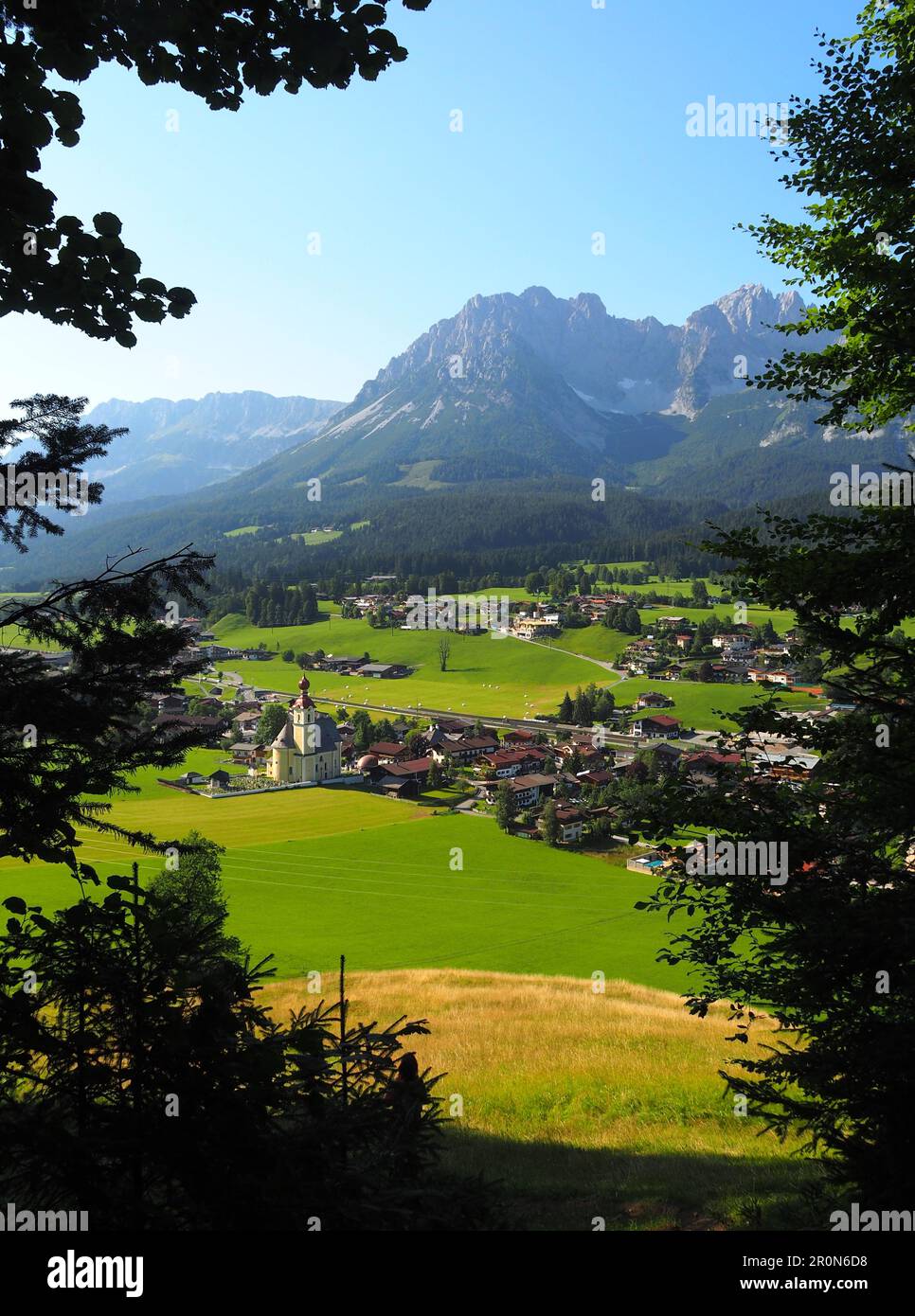 about Going am Wilden Kaiser, Tyrol, Austria Stock Photo - Alamy