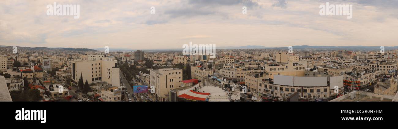 Jenin, Palestine - City view from building in Jenin Stock Photo - Alamy