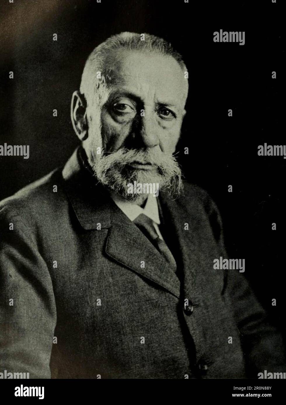 Portrait of Albert I, Prince of Monaco Stock Photo - Alamy