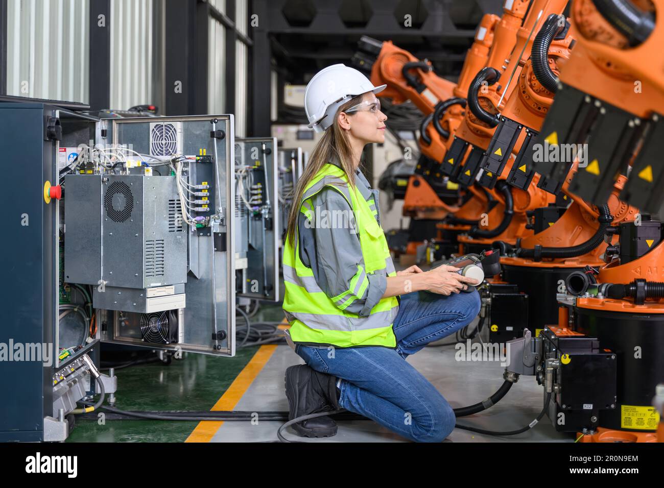 Digital checklist automation system hi-res stock photography and images - Alamy