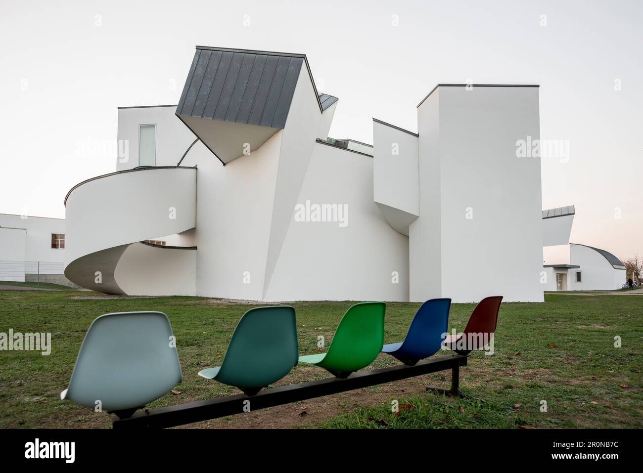 Vitra Design Museum, architect Frank O. Gehry, architecture park of the ...