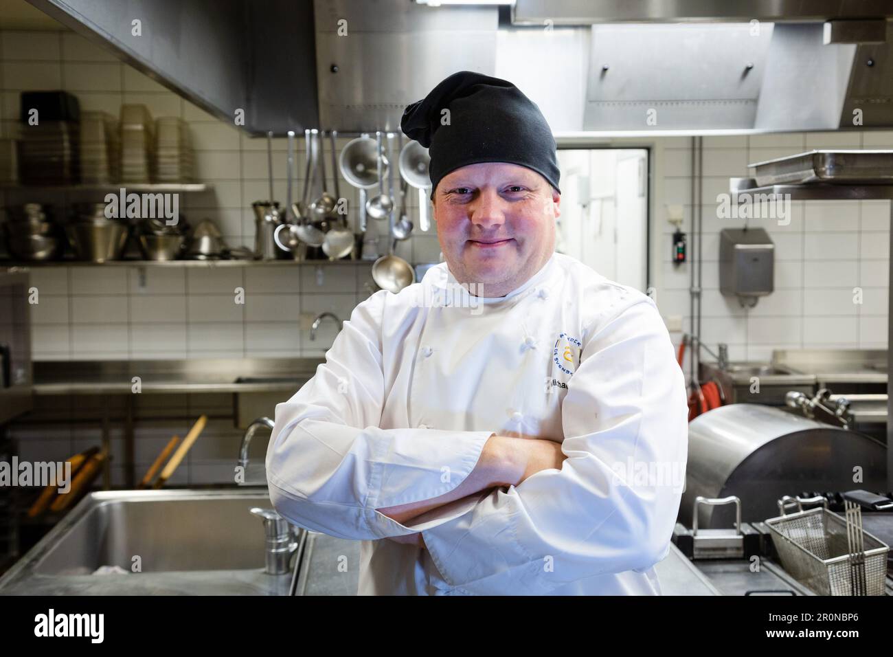 Finnish Celebrity Chef Micke Björklund in his Smakbyn Restaurant ...