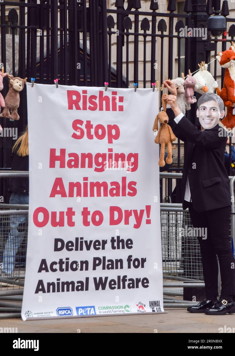 Peta animal rights banner hi-res stock photography and images - Alamy