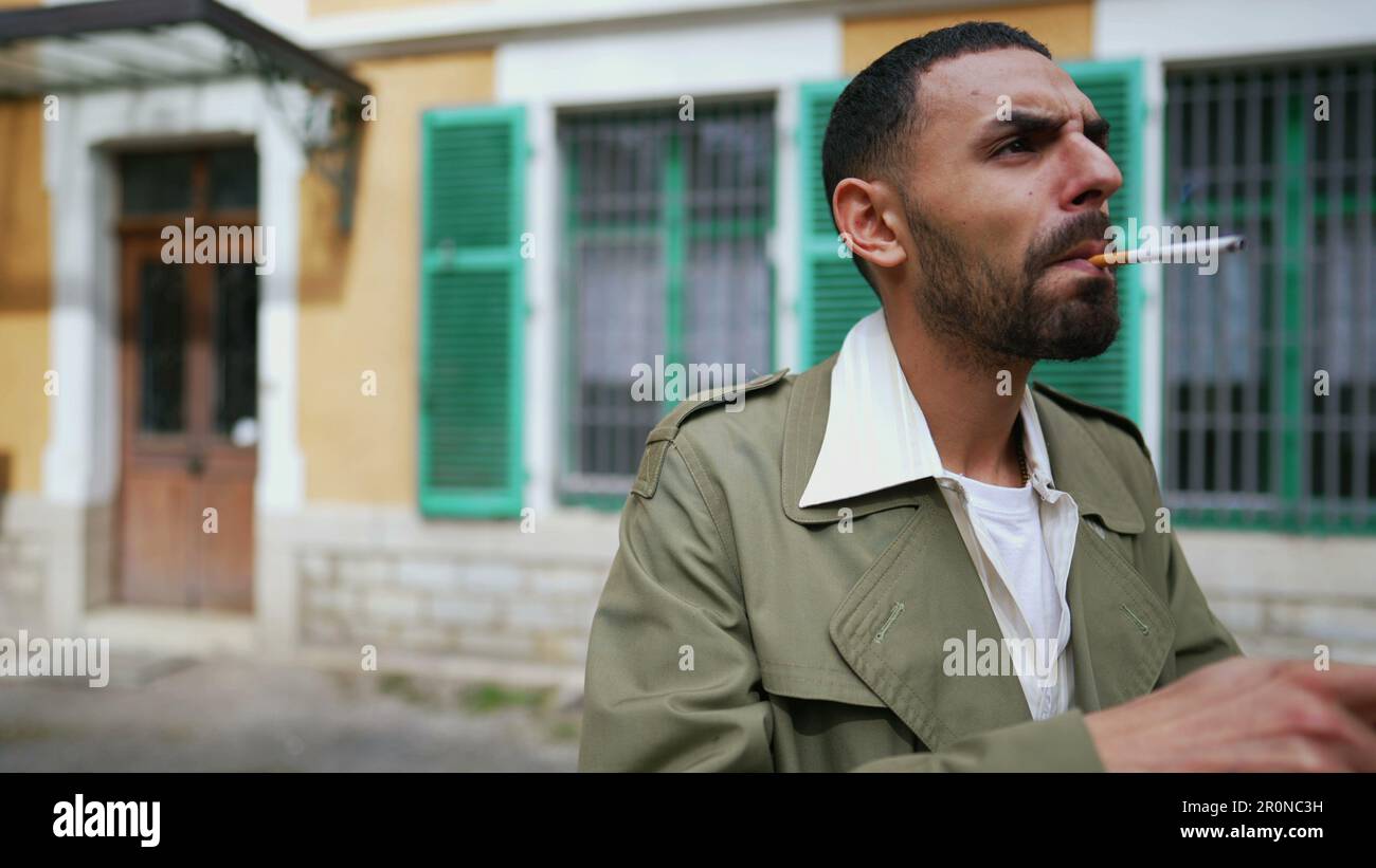 Arab Smoking Cigarettes