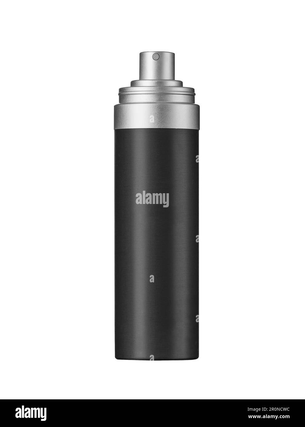 Aluminum polished spray bottle of black silver colors for deodorant ...