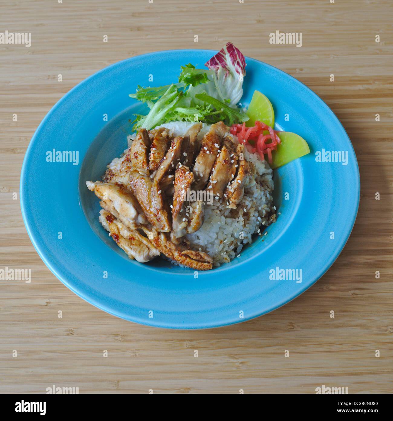 Japanese food chicken teriyaki hi-res stock photography and images - Alamy