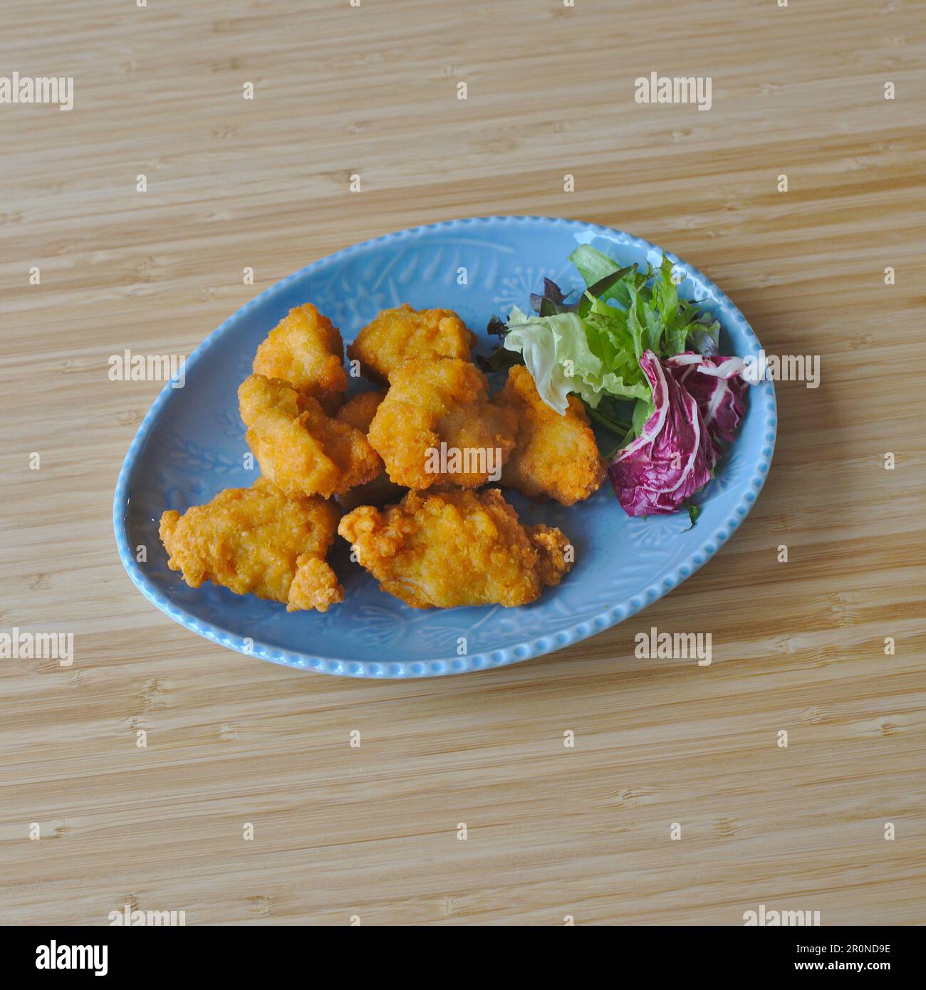 Asian Japanese Food Tori Karaage Japanese fried chicken Stock Photo - Alamy