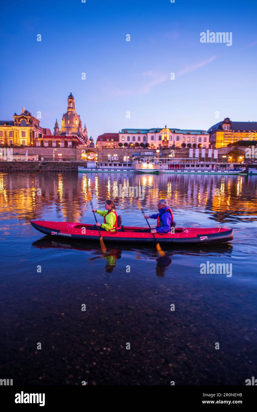 Elbe river canoe hi-res stock photography and images - Alamy