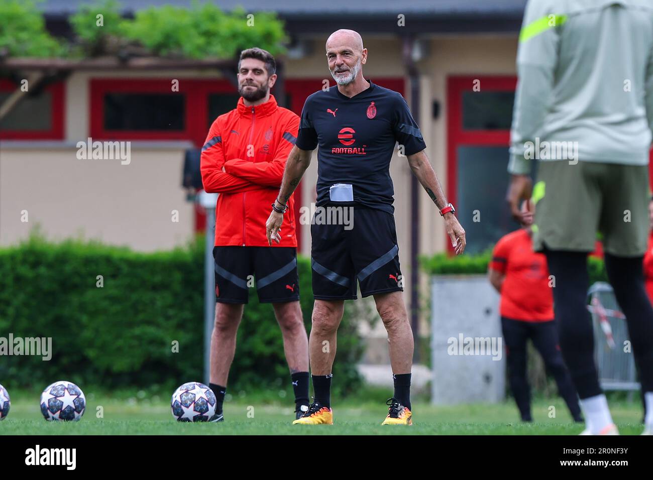 Carnago, Italy. 09th May, 2023. Stefano Pioli Head Coach of AC Milan ...