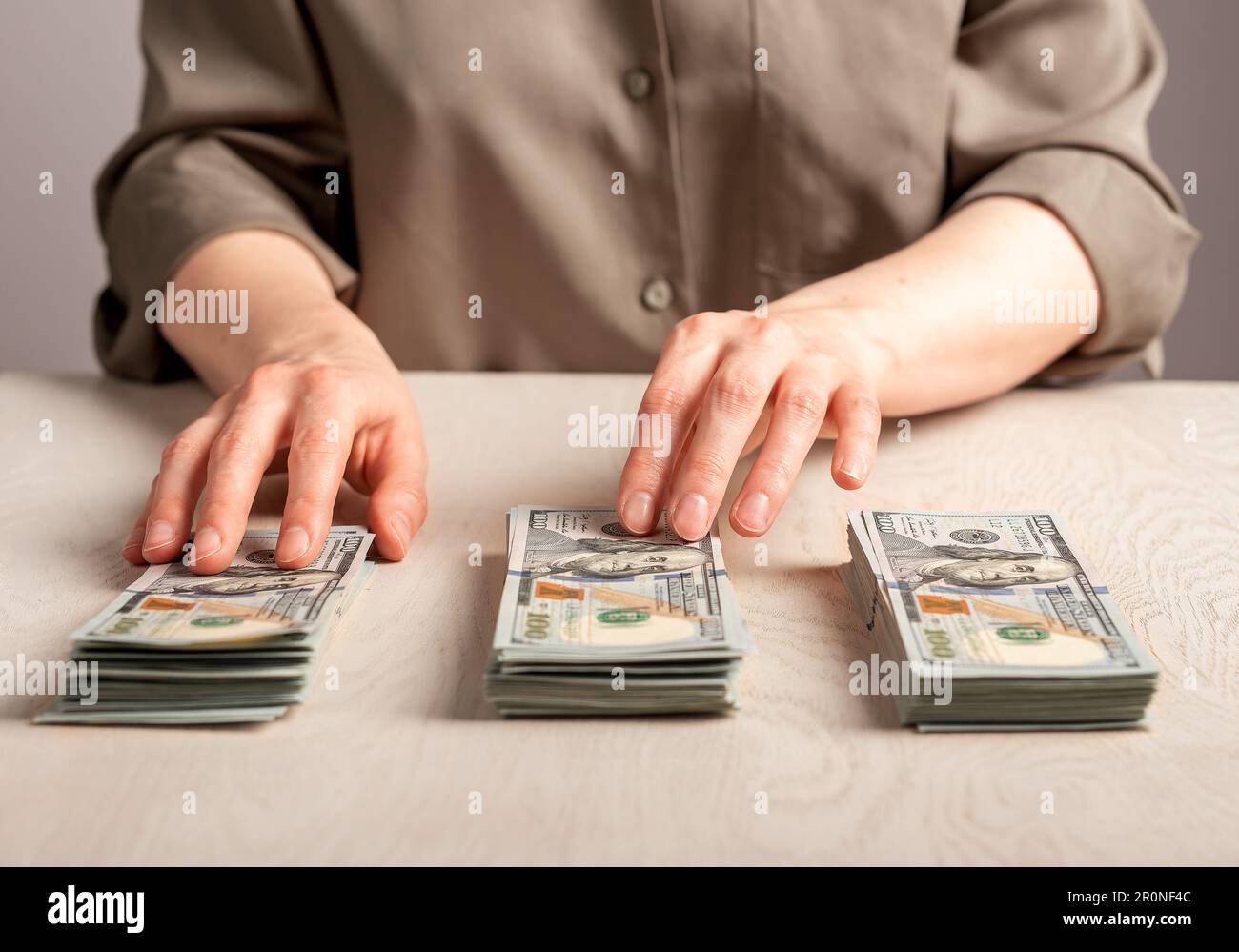 Personal finance strategy, plan concept. Financial diversification ...