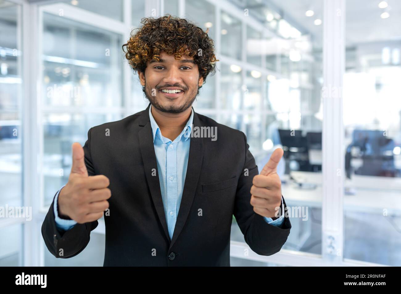Successful Hispanic Businessman