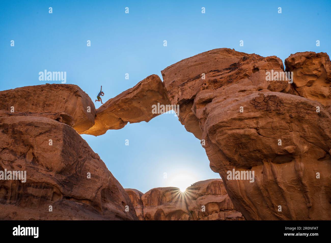 Family trip through Jordan Stock Photo - Alamy