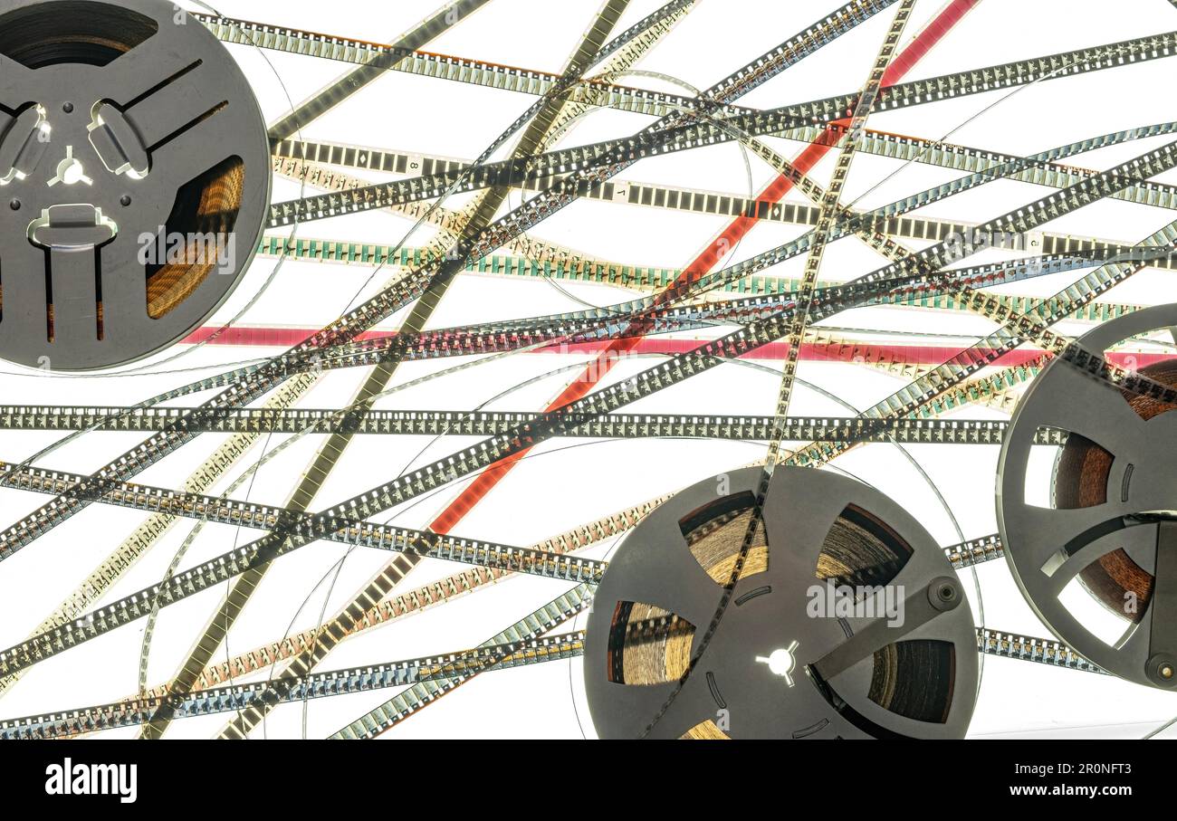 Cine film frames hi-res stock photography and images - Alamy
