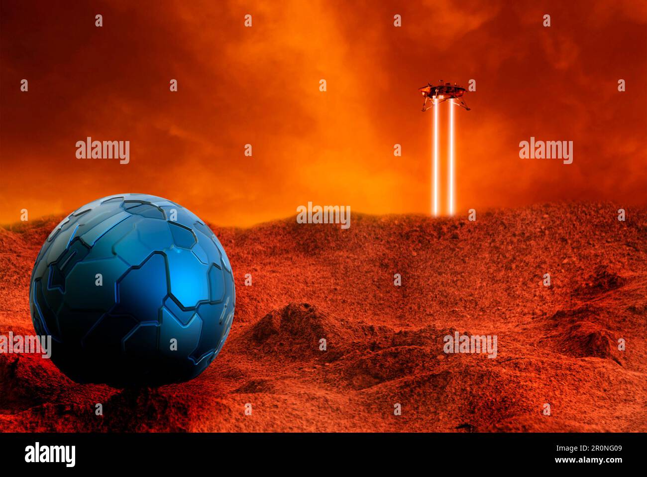 Space rover on mars hi-res stock photography and images - Alamy