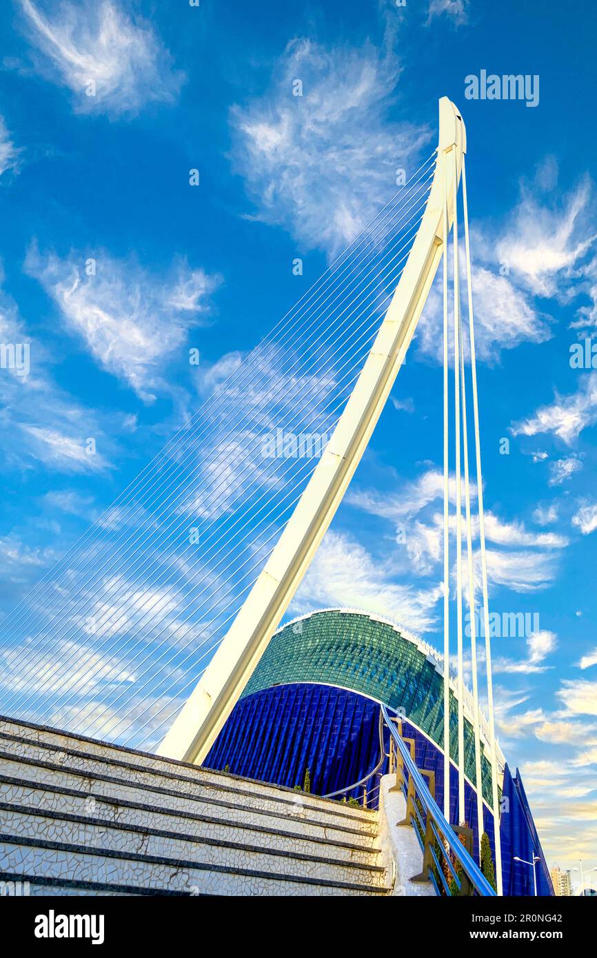 Valencia, Spain - July 17, 2022: Architectural feature of the Assut de ...