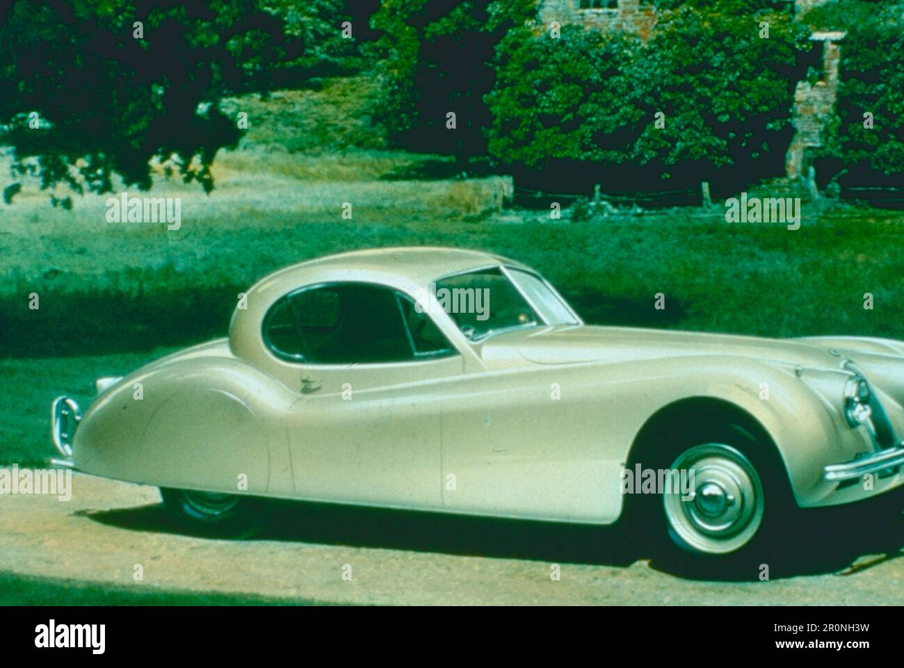 Jaguar car model XK 140, UK 1950s Stock Photo - Alamy