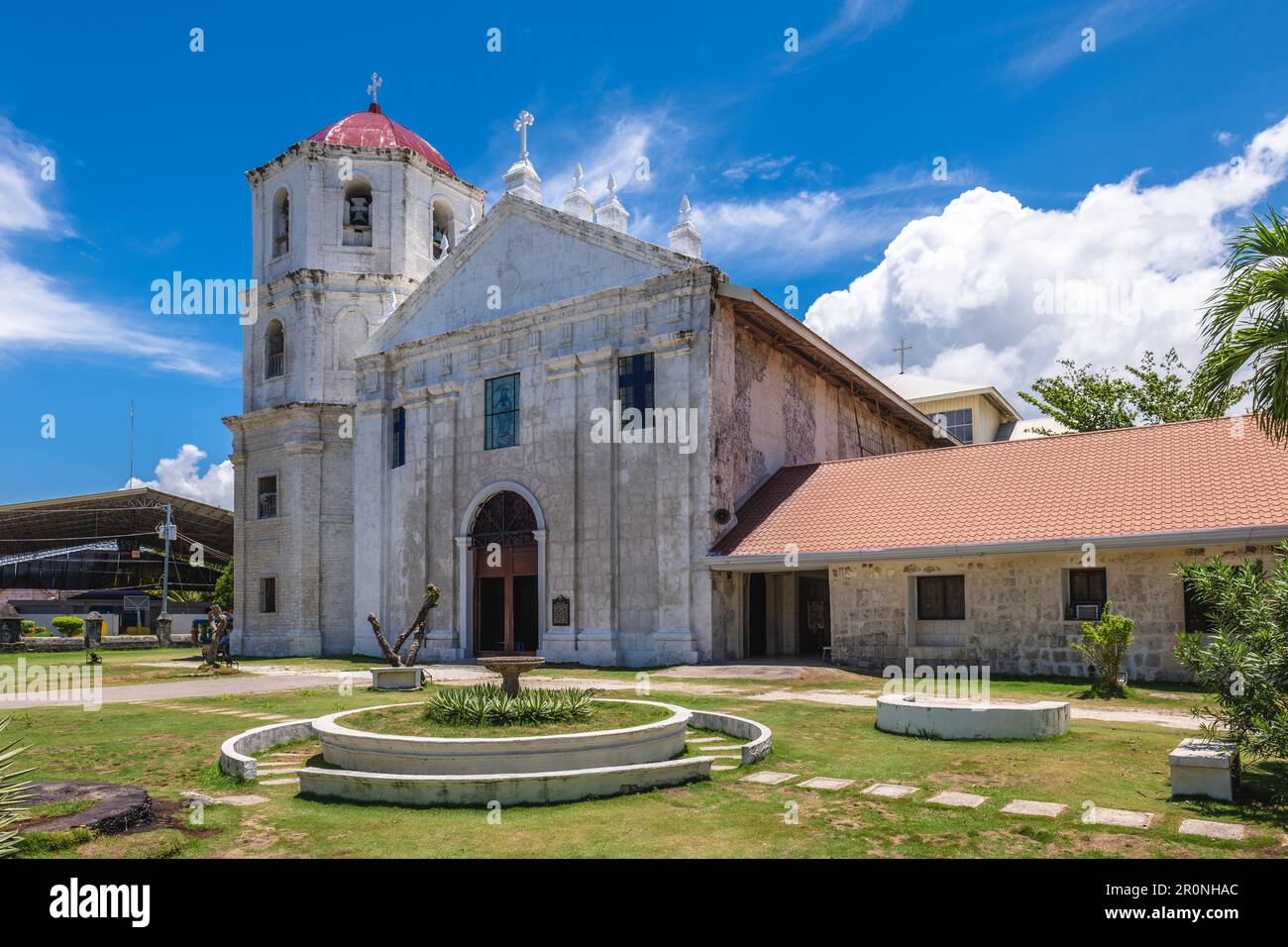 Immaculate Conception Church in Oslob Town, cebu island, philippines Stock Photo - Alamy
