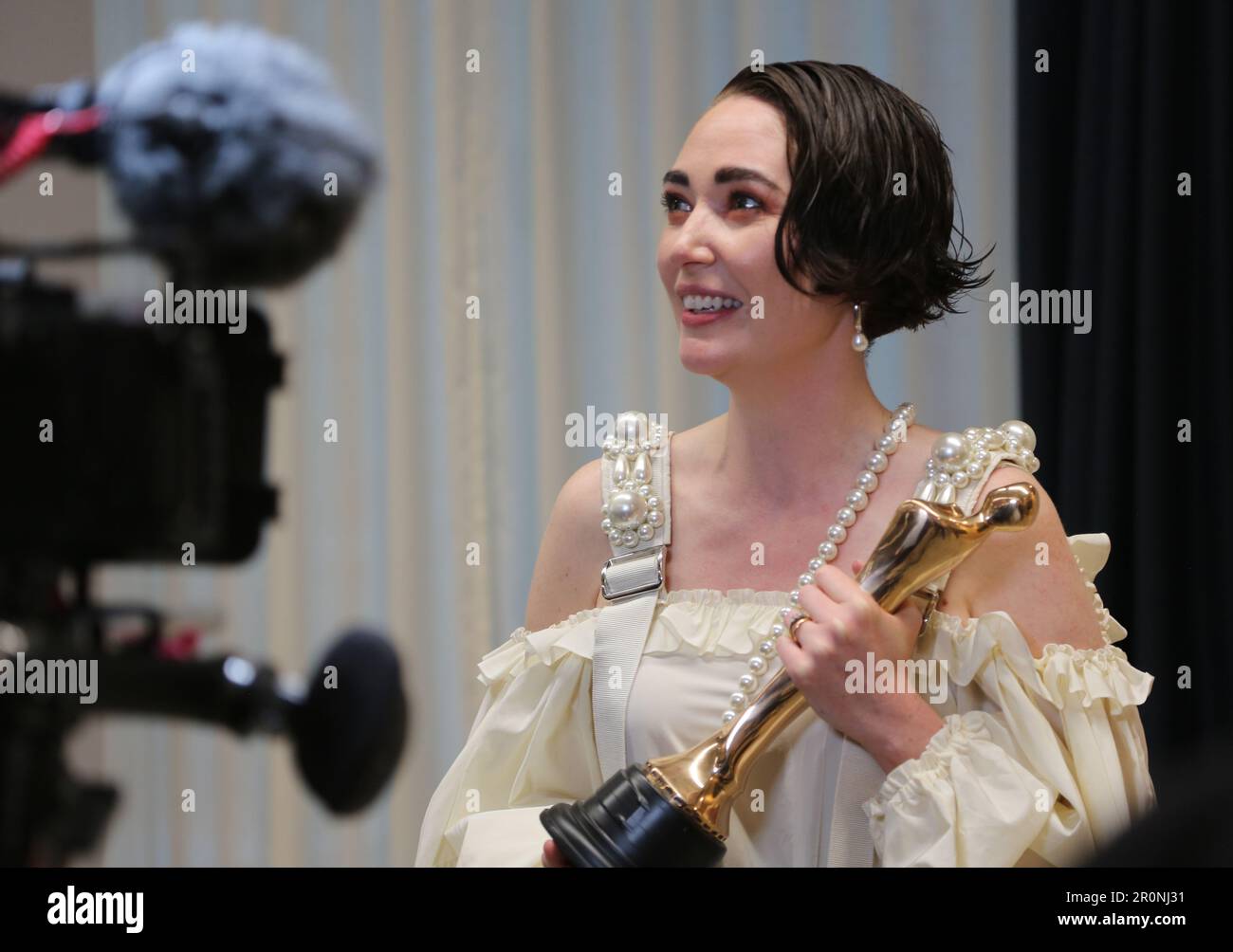 Dublin, Ireland. 7th May 2023. Kathryn Ferguson, winner of the Feature ...