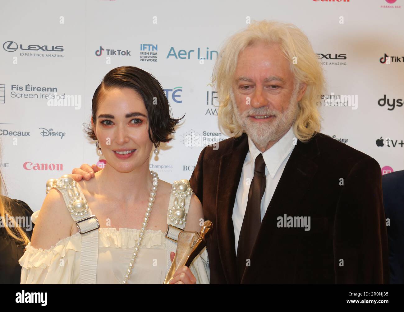 Dublin, Ireland. 7th May 2023. Kathryn Ferguson, winner of the Feature ...