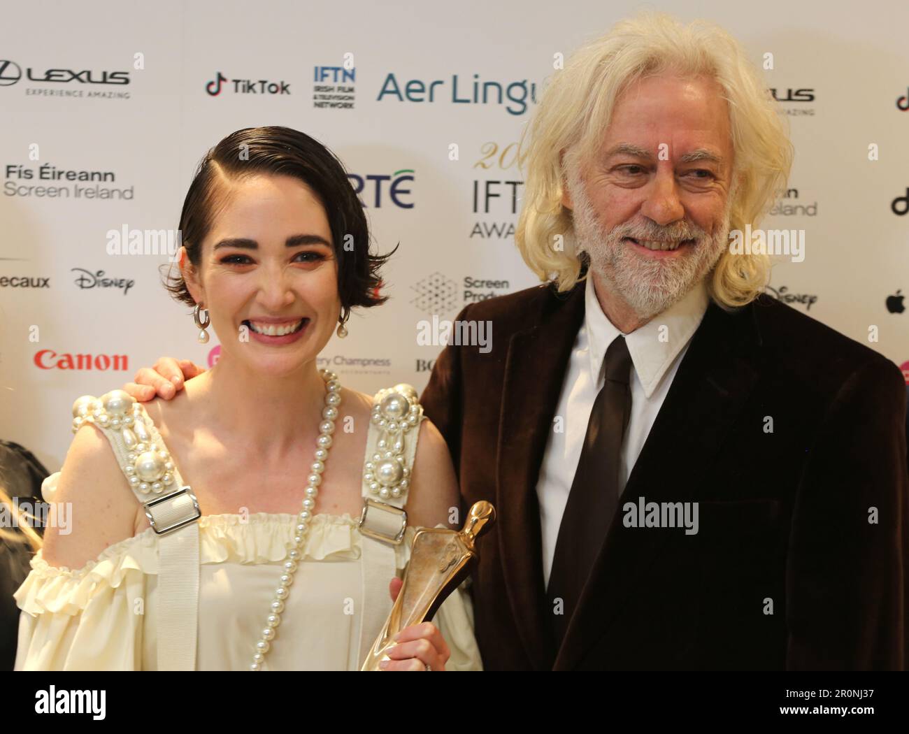 Dublin, Ireland. 7th May 2023. Kathryn Ferguson, winner of the Feature ...