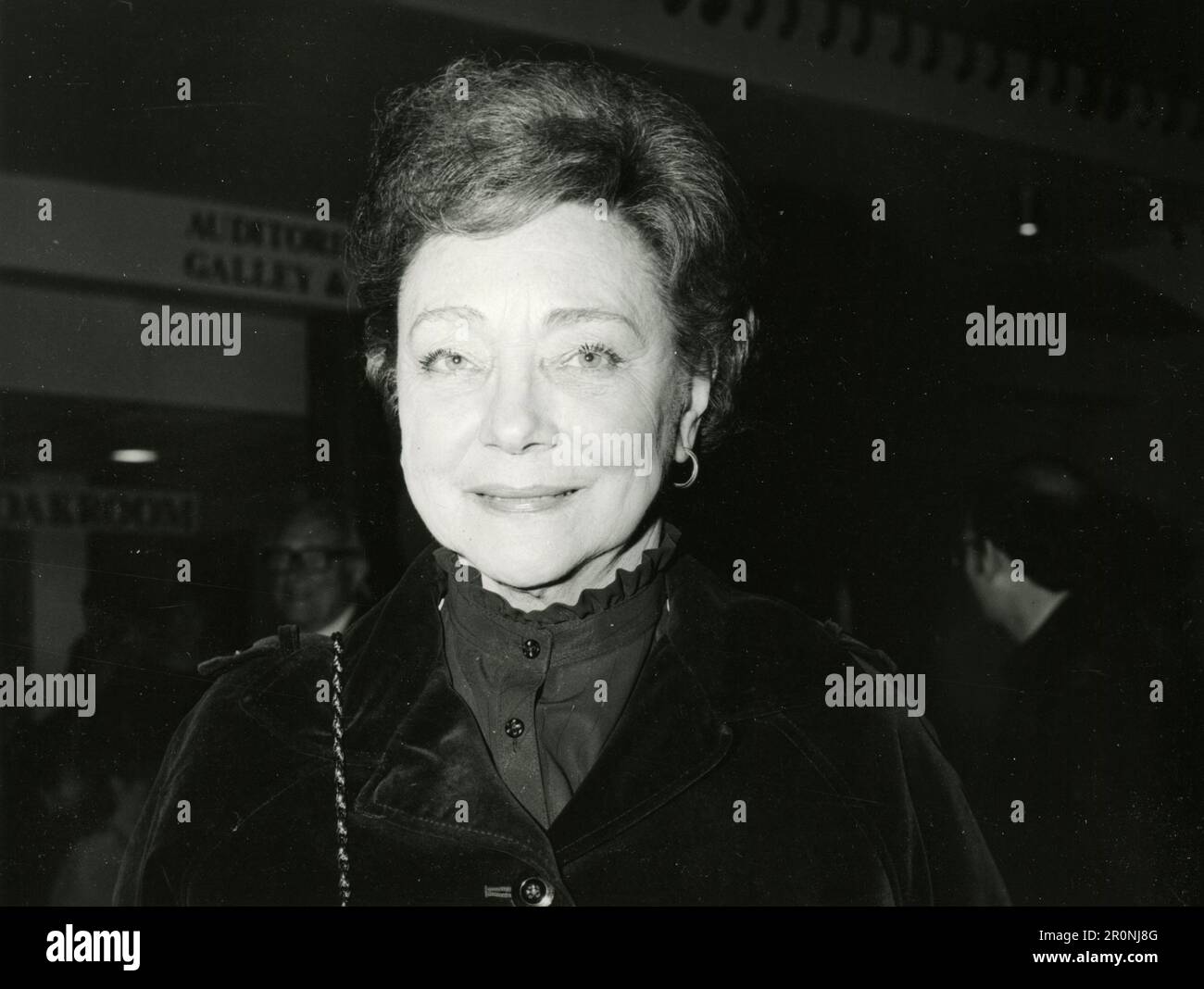 English actress and theatre director Mary Kerridge, UK 1982 Stock Photo ...