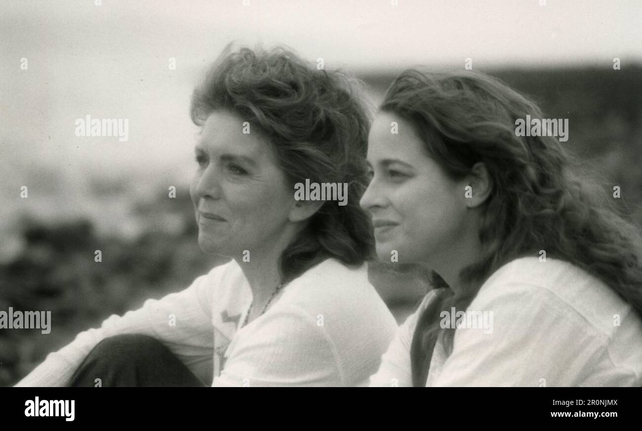 Actresses Colette O'Neil and Beatie Edney in the movie Wild Flowers ...