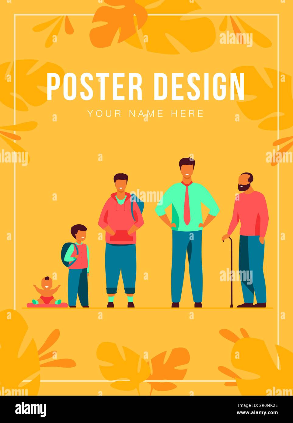 Man life cycle concept Stock Vector Image & Art - Alamy