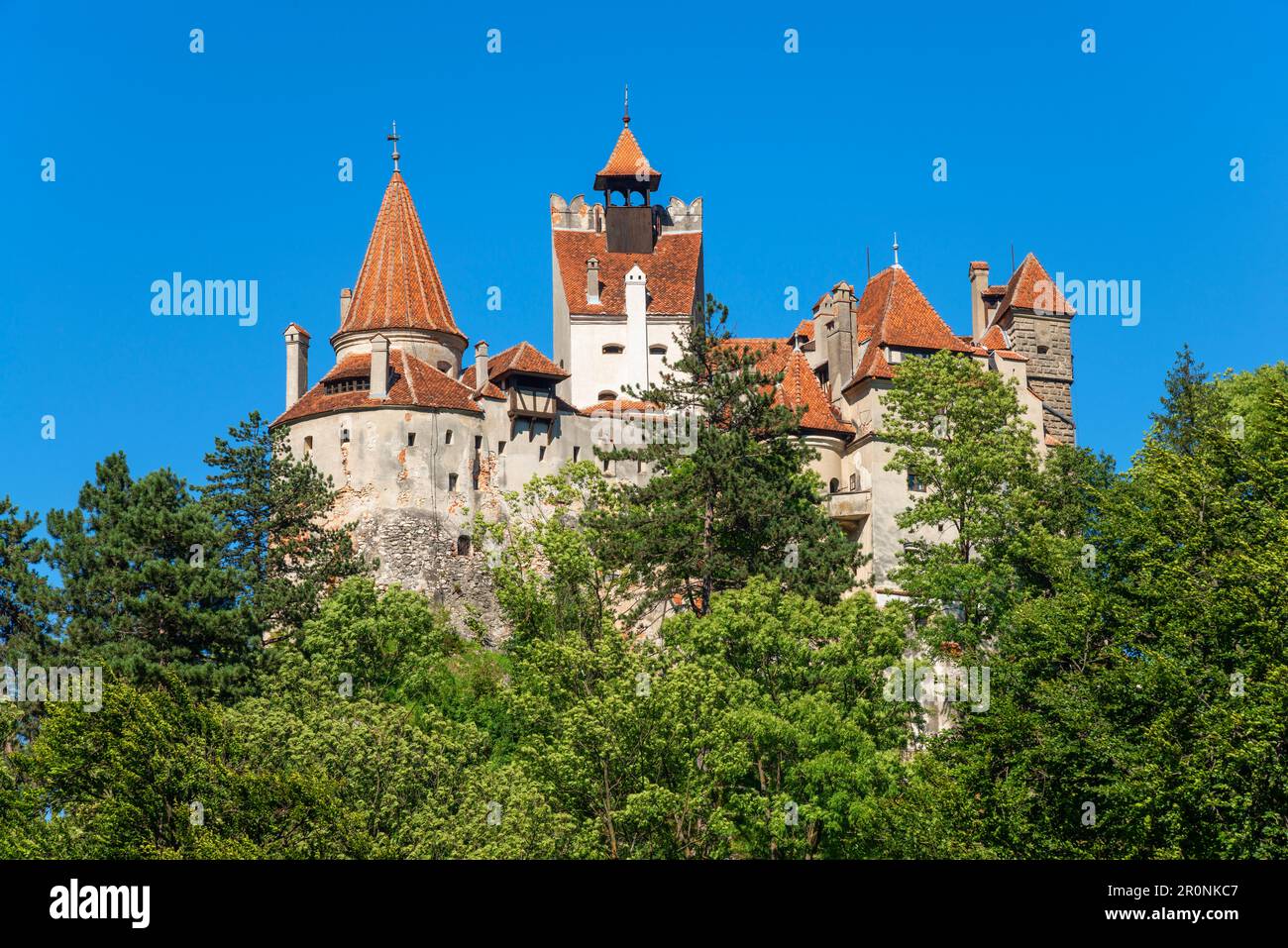 Dracula Bran Castle, Carpathian Mountains, Transylvania, Romania Stock ...