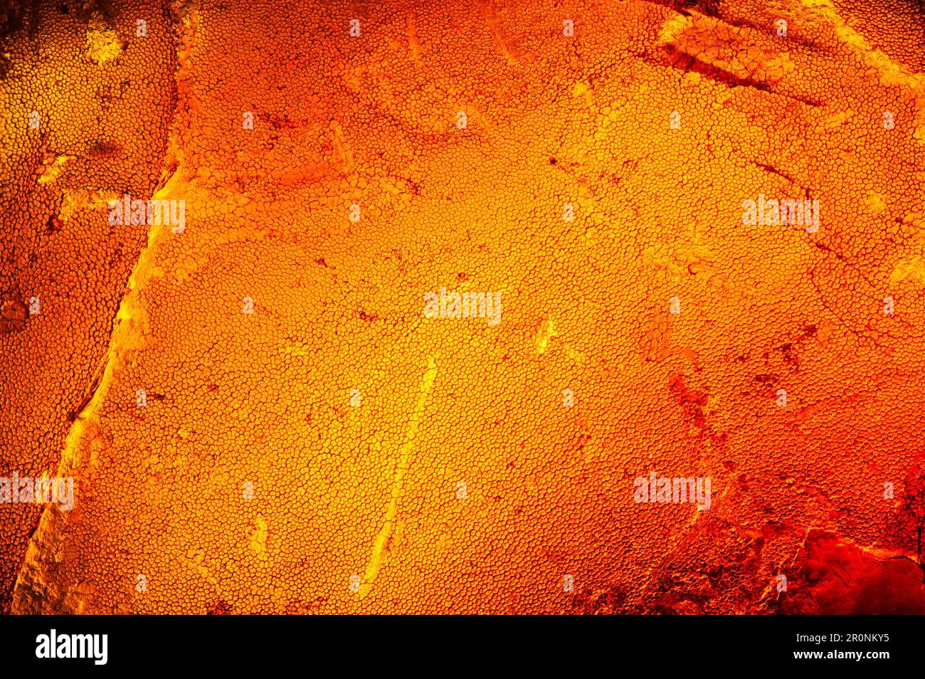 Amber macro detail. Red yellow orange texture background. close-up raw ...