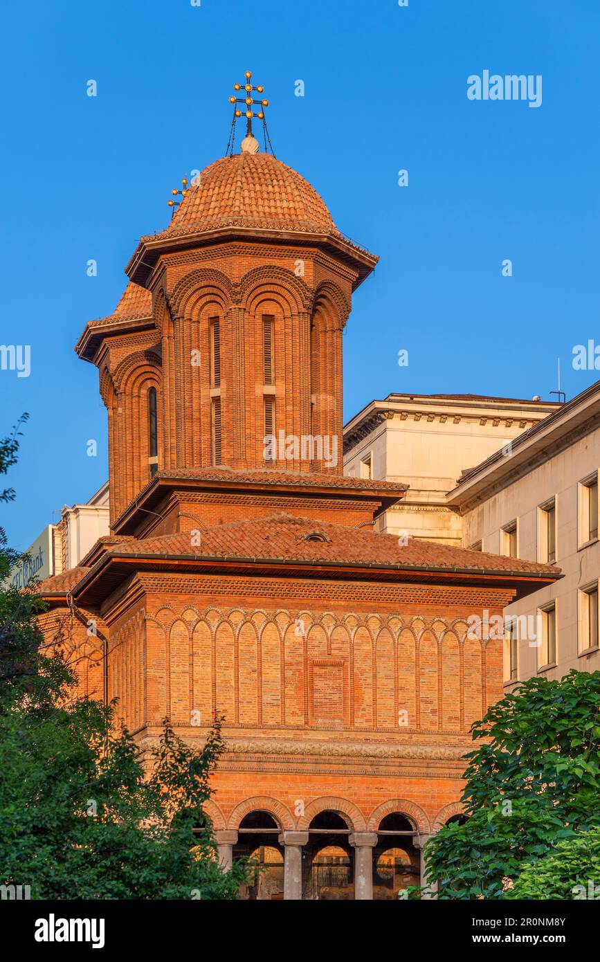 Kretzulescu Church, Bucharest, Wallachia, Romania Stock Photo - Alamy