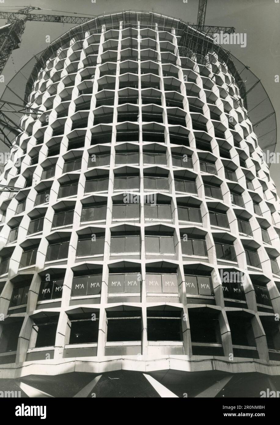 A new office 16-storey building by architect R. Seifert just off ...