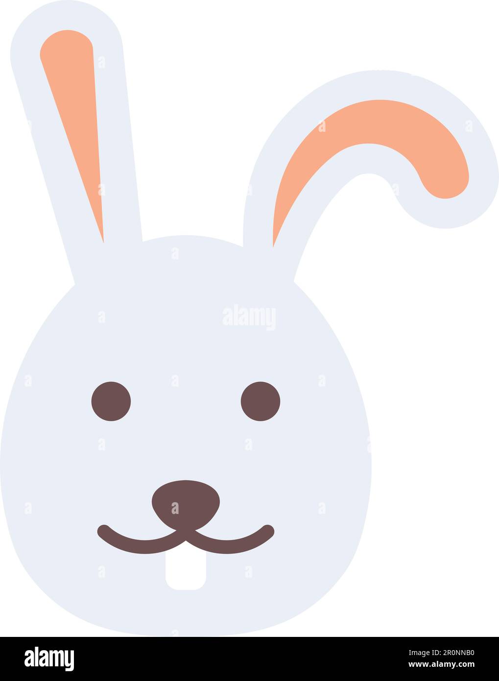 Rabbit Face icon vector image. Suitable for mobile application web ...