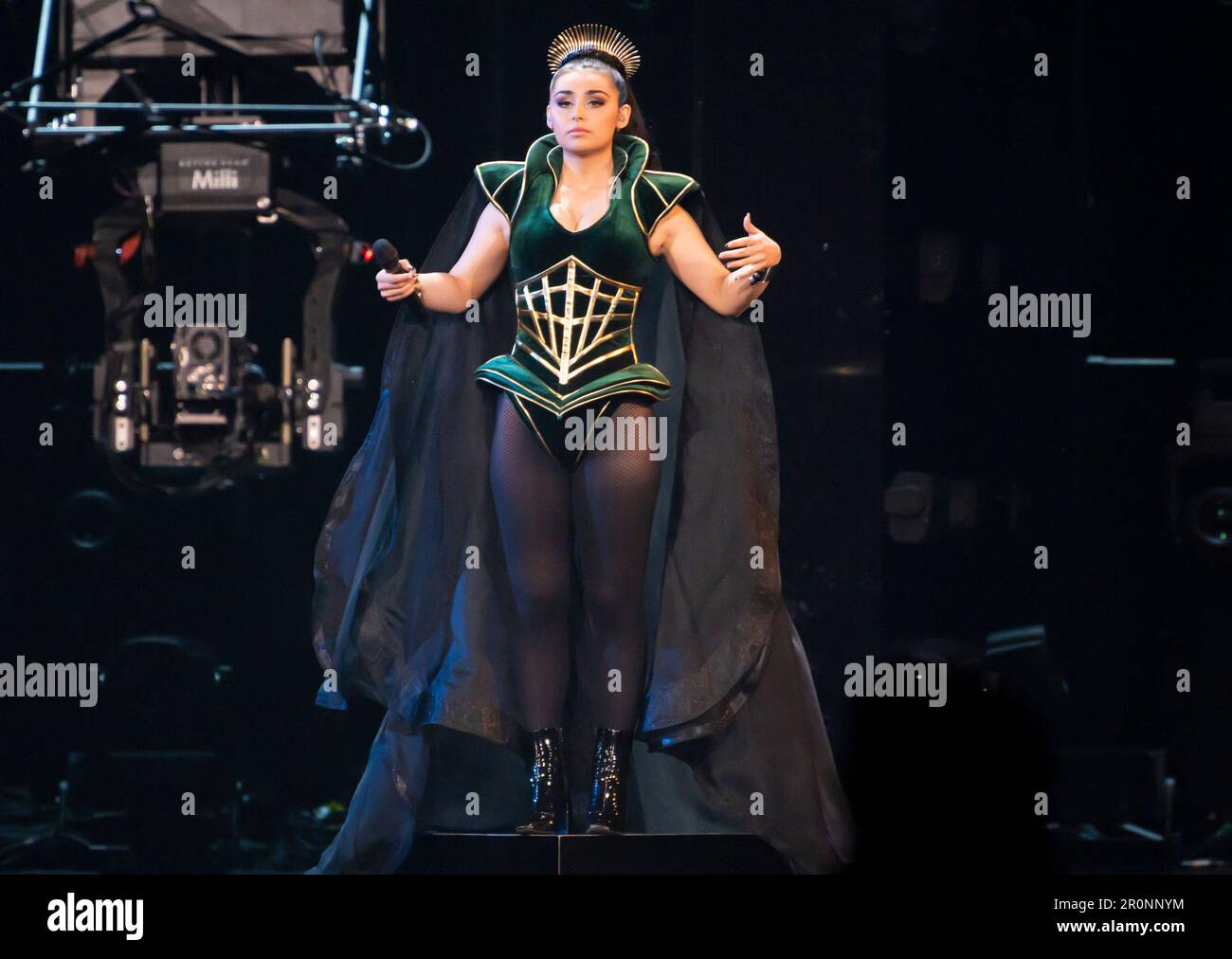 Liverpool, UK. May 8, 2023. Alessandra Mele rehearsing for Norway with ...