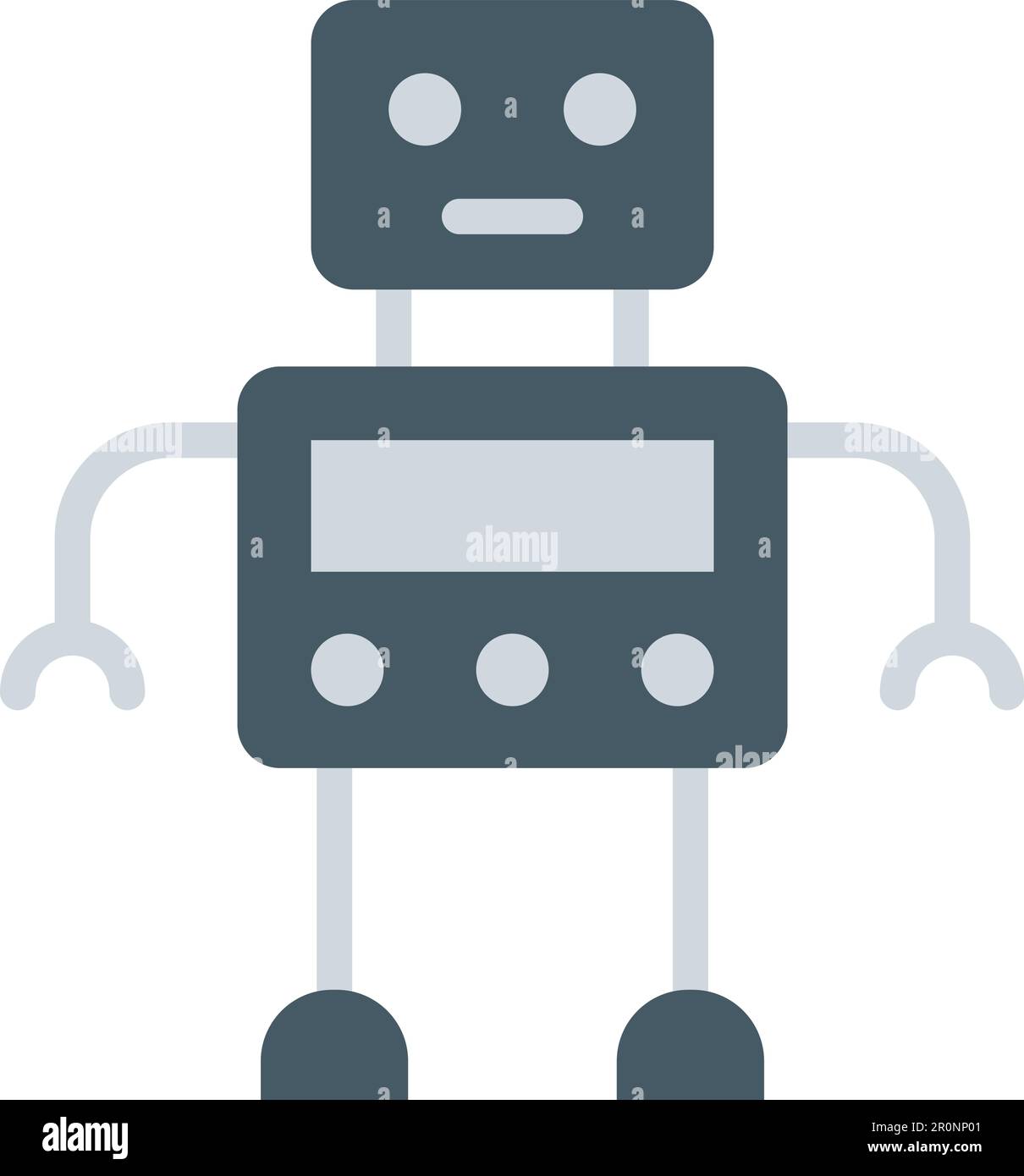 Robot icon vector image. Suitable for mobile application web ...