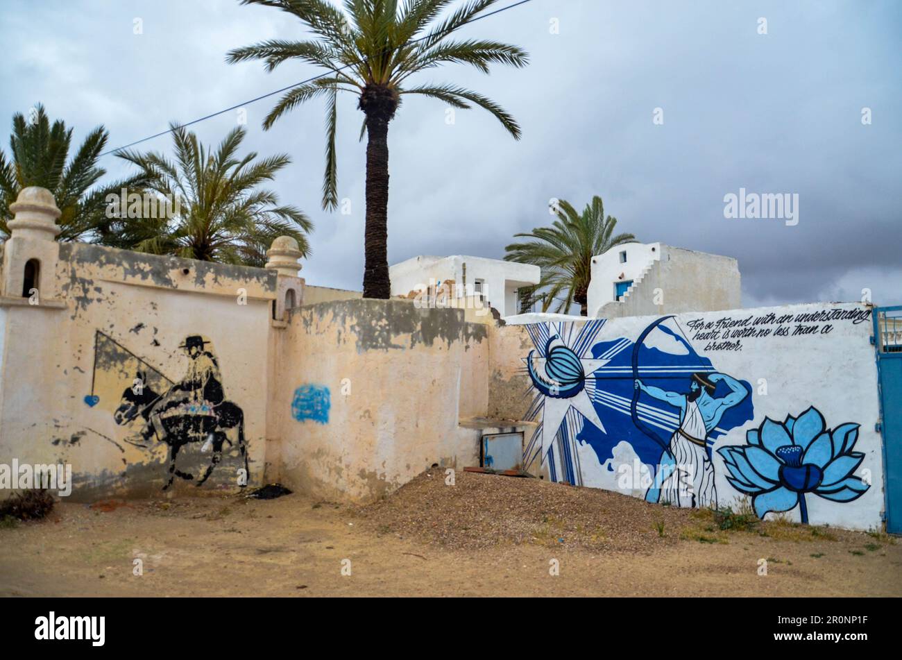Djerba, Tunisia. May 9, 2023: Djerba, Tunisia. 09 May 2023. The ...