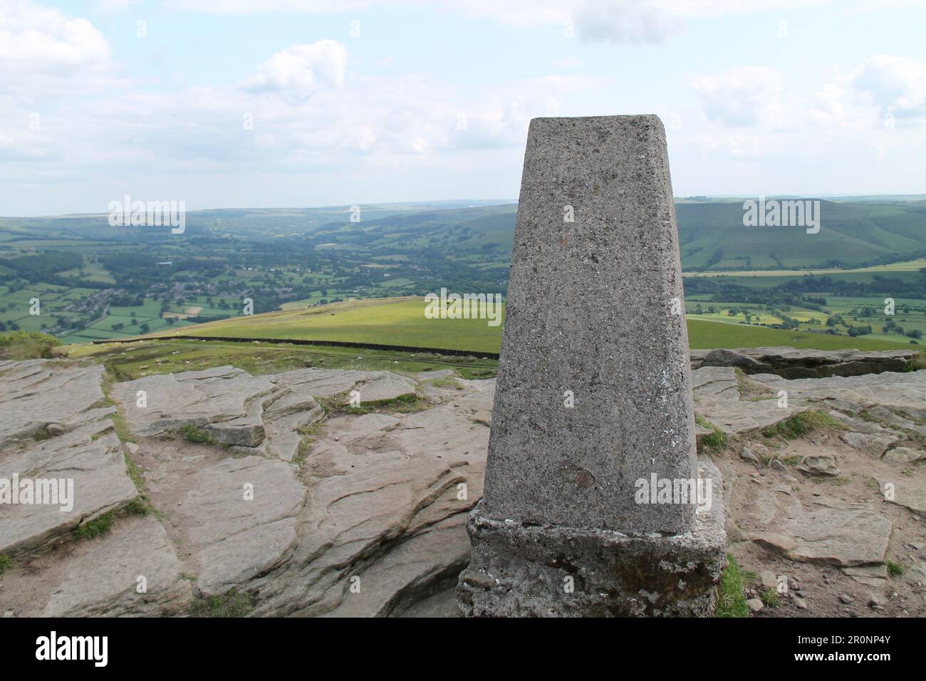 Triangulation survey point on hi-res stock photography and images - Alamy