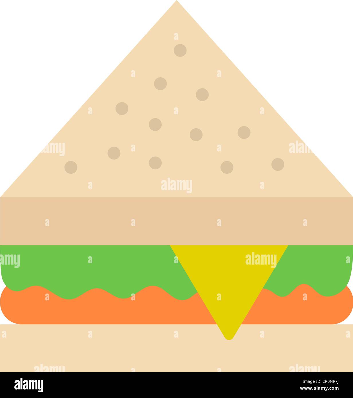 Sandwich icon vector image. Suitable for mobile application web ...