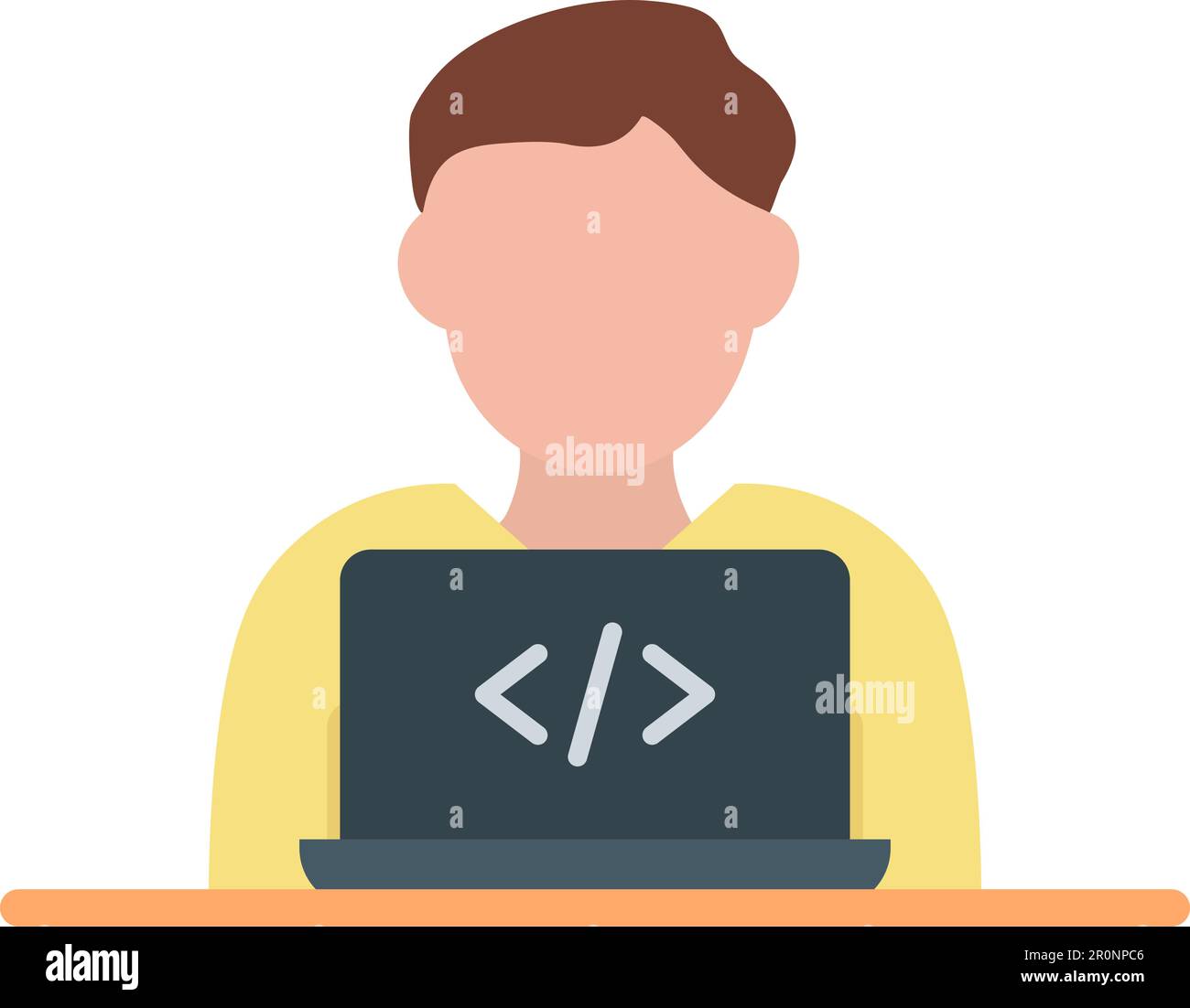 Programmer icon vector image. Suitable for mobile application web ...