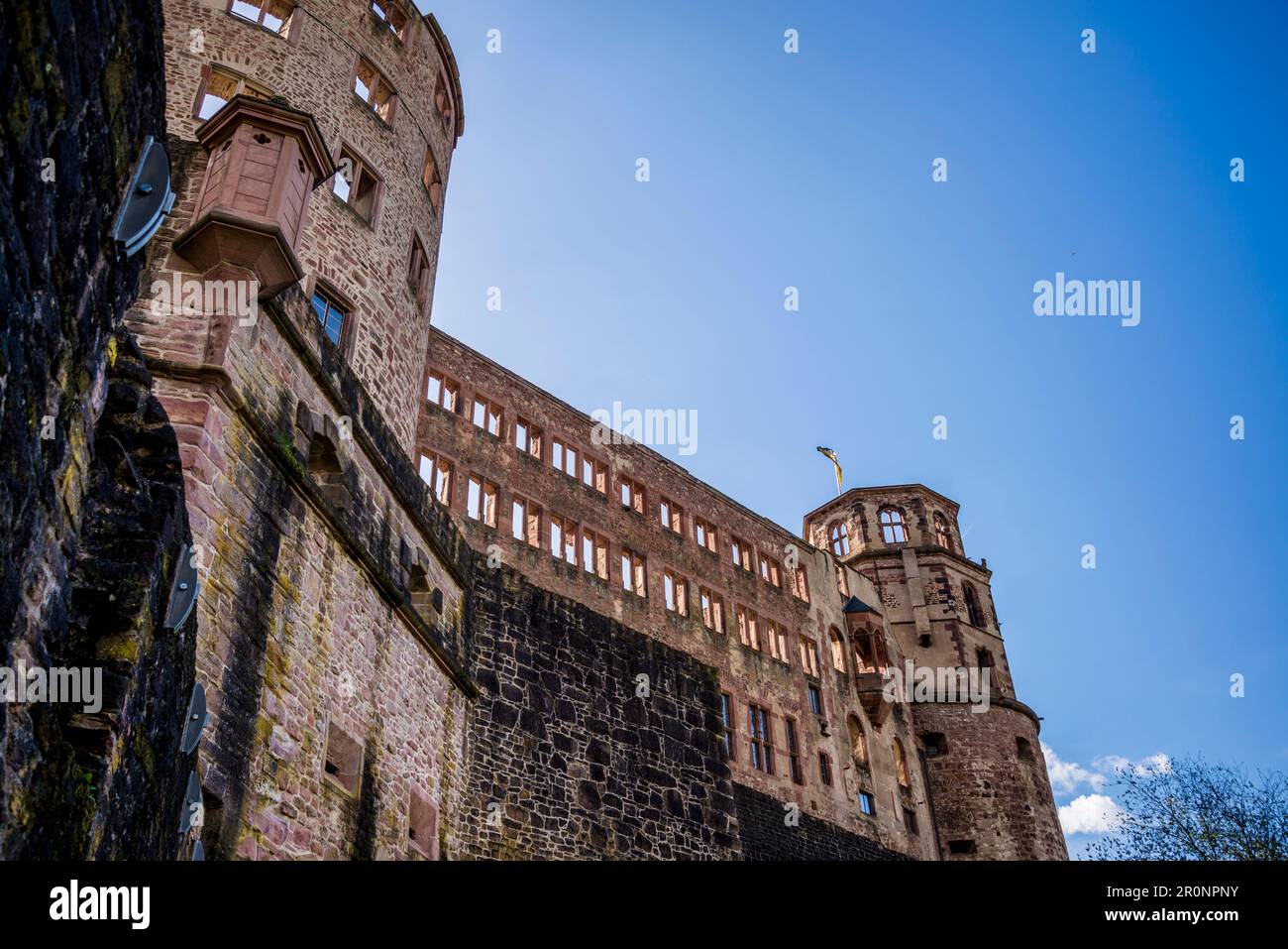 Heidelberg Castle, one of the most important Renaissance structures ...