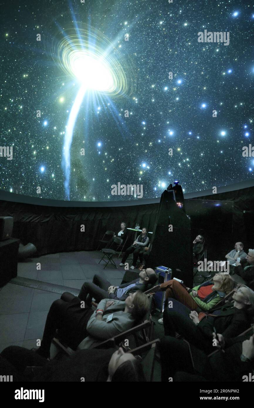 Rostock, Germany. 09th May, 2023. The nationwide roadshow "Universe on ...