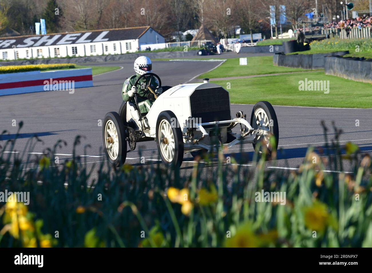 Gareth Graham, Mercedes 120hp, SF Edge Trophy, a brace of races for pre ...